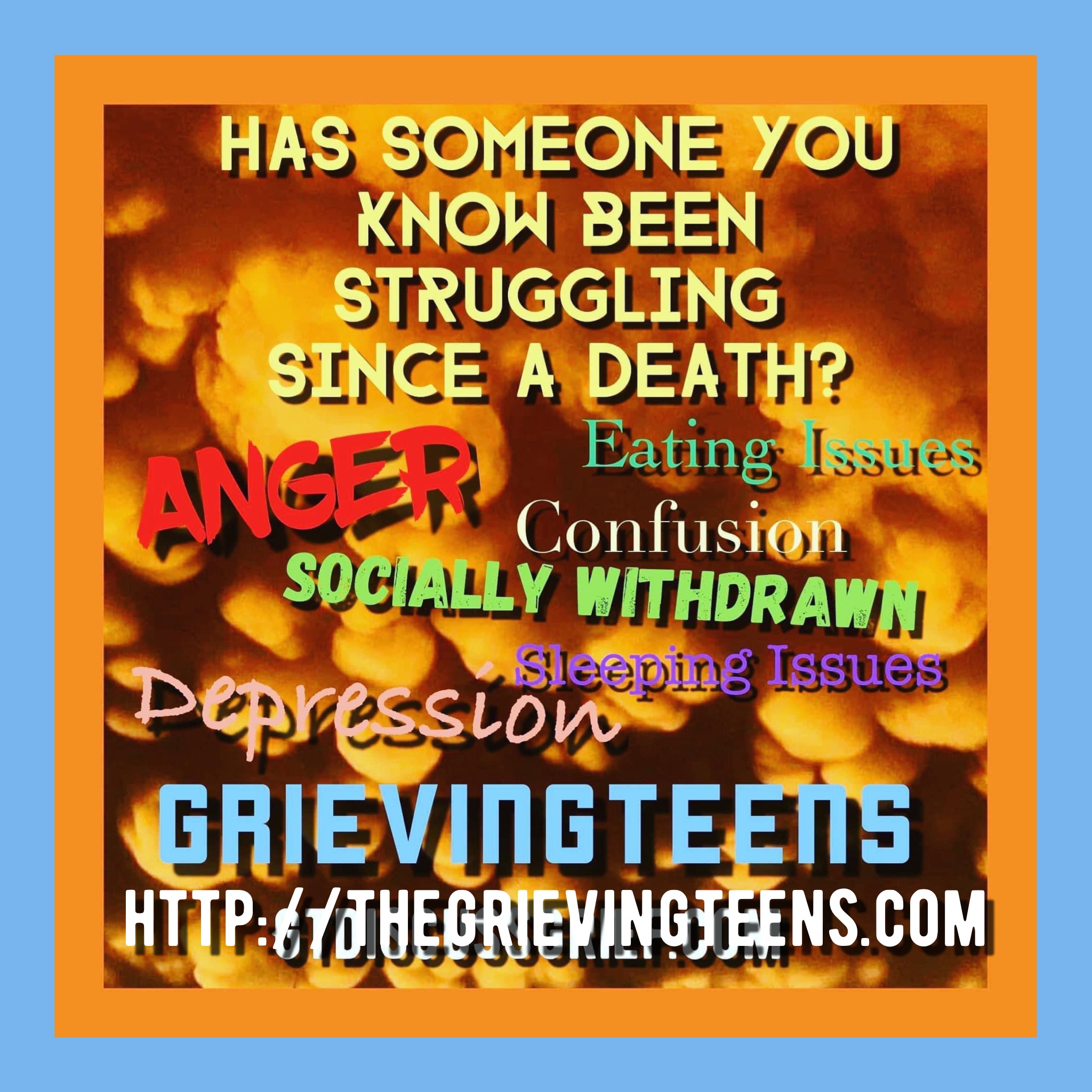Grieving Teens - you can grow through grief